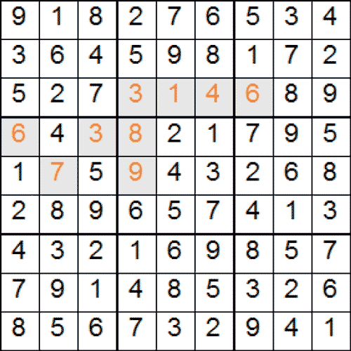 Solution Sudoku Difficile Grille N 37 Comptazine